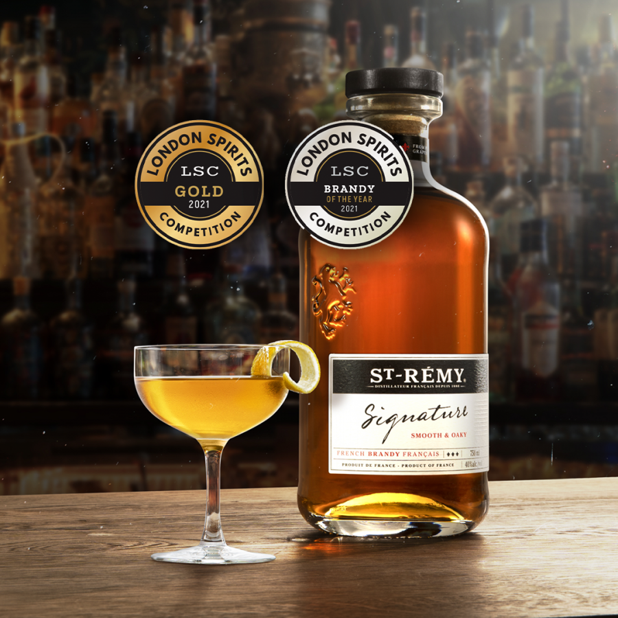 St-Rémy Signature is the Best Brandy of the Year – Rémy Cointreau